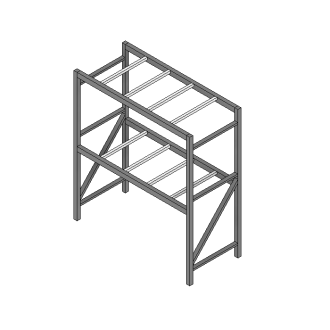 Free Equipment Revit Download – Pallet Rack – BIMsmith Market