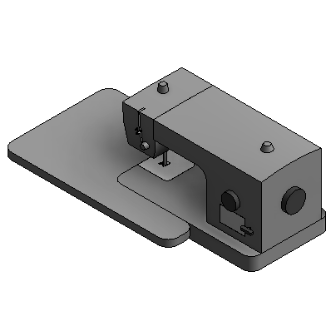 Free Appliances Revit Download – Sewing Machine – BIMsmith Market