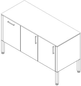 Free Tables Revit Download – Cosmopolitan Storage and Cooking Buffet ...