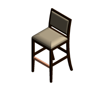 Free Chairs Revit Download – Jenkins Bar Stool – BIMsmith Market