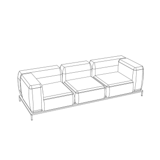 Couch Revit Families – Download Free Couches BIM Content – BIMsmith Market