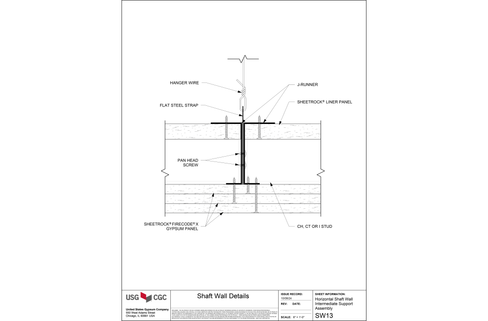 Design Details Details Page - SW13-Horizontal Shaft Wall Intermediate ...