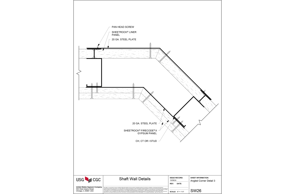 Design Details Details Page - SW26-Angled Corner Detail 3
